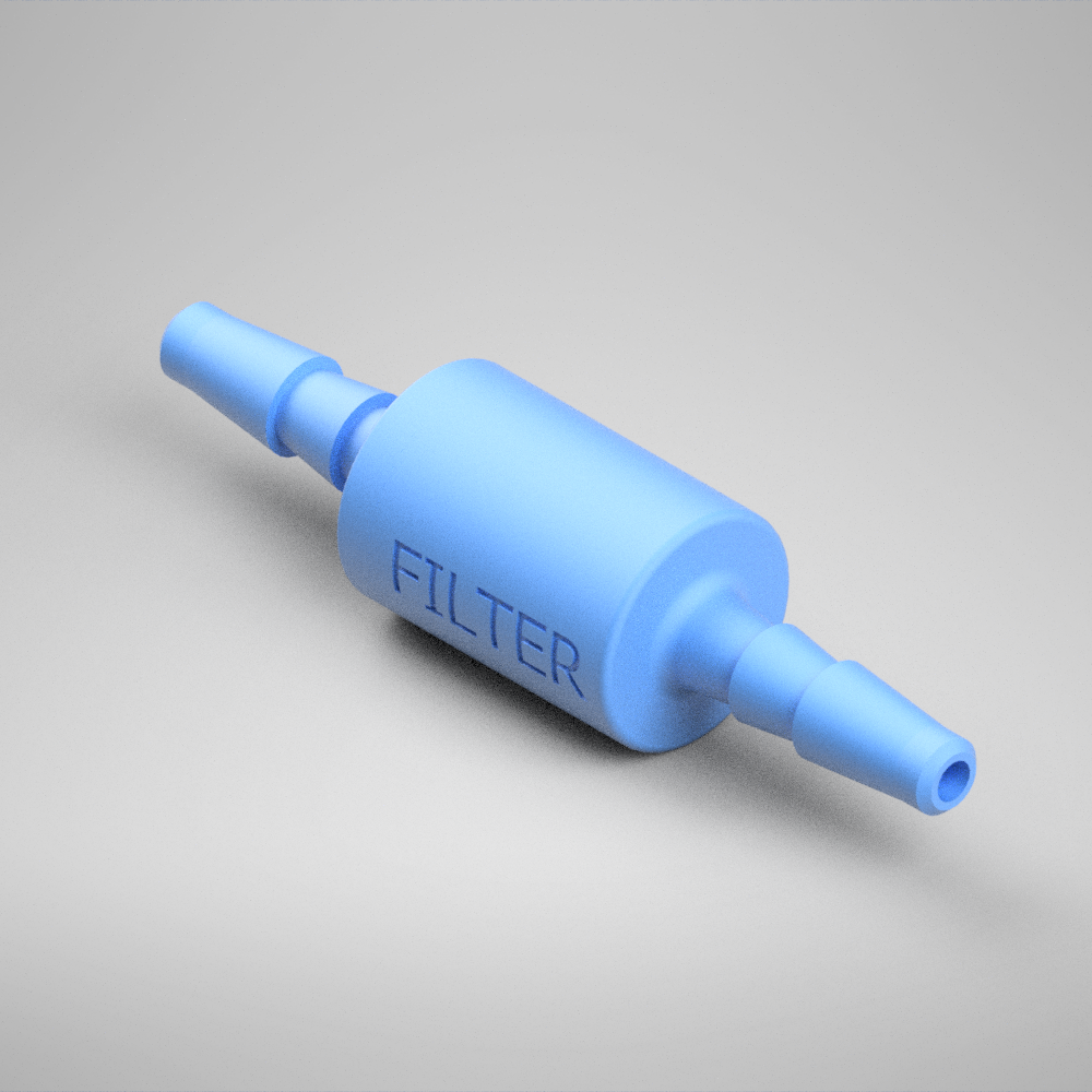 F9505B80, 5um (Micron, µm) Inline Filter, 1/16 Inch Barbs - Coast ...